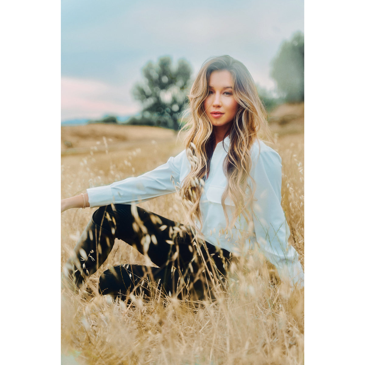 Jessica | The Classic Button-Down | Bone – Solid Citizen Equestrian